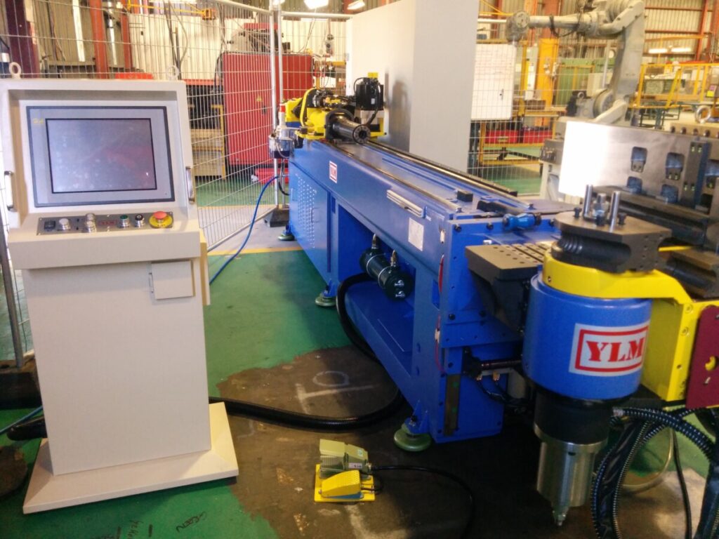 YLM - CNC Hybrid Tube Bending Machine - CNC-50MS-5A