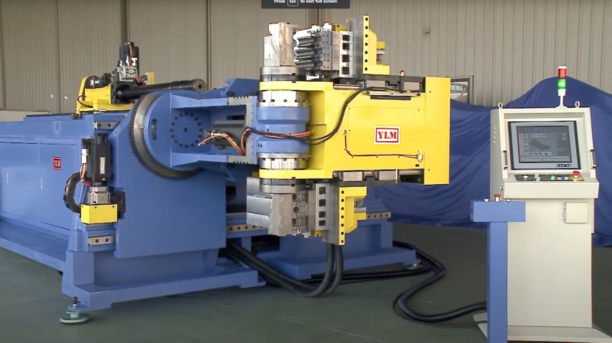 YLM Right Left Tube Bender CNC80 RLRAE