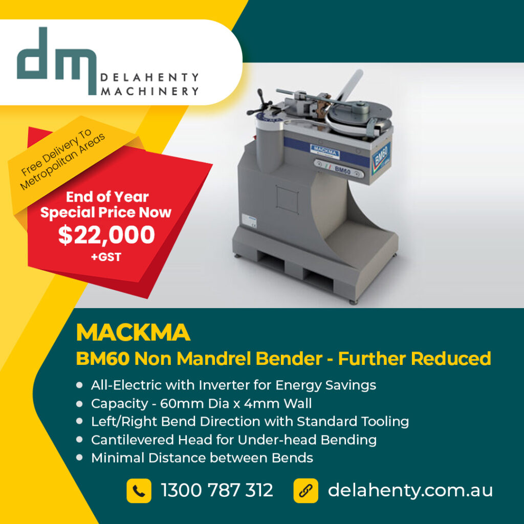 MACKMA - BM60 - Tube & Pipe Bending Machine