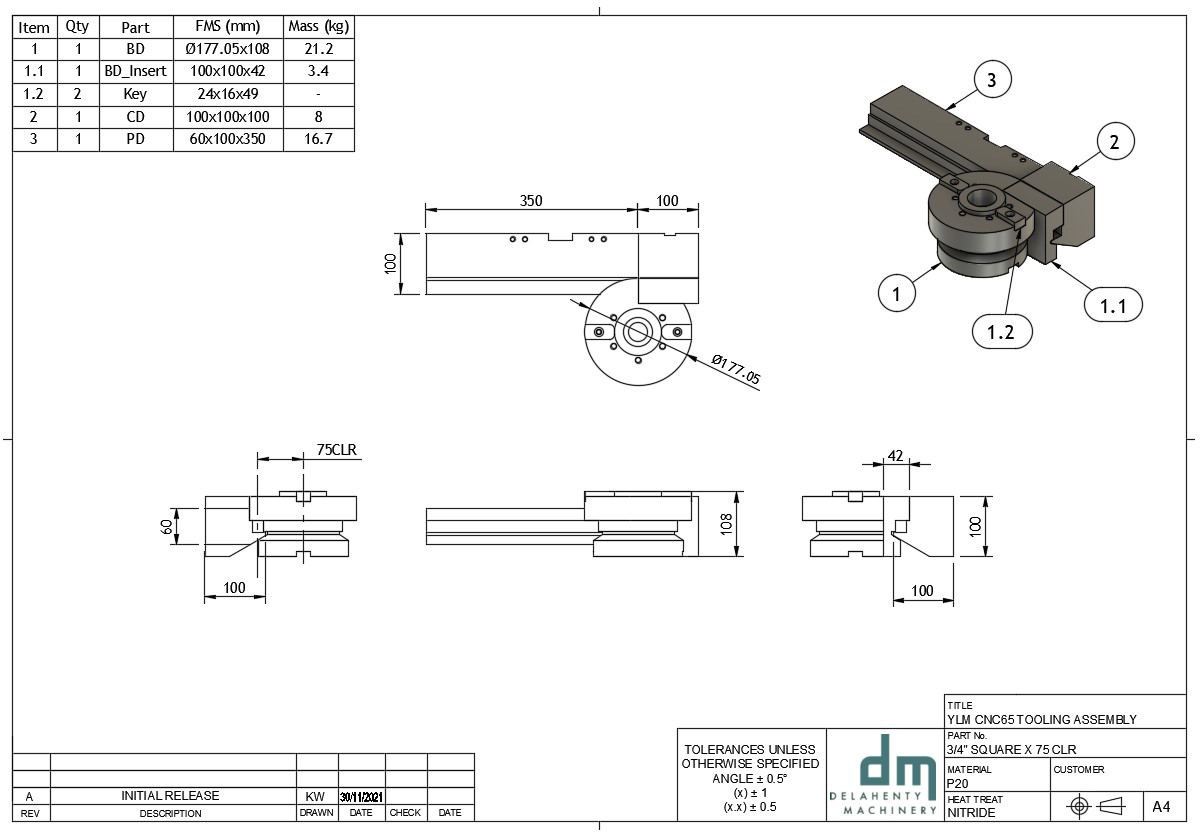 Best Tooling Design at Delahenty Machinery