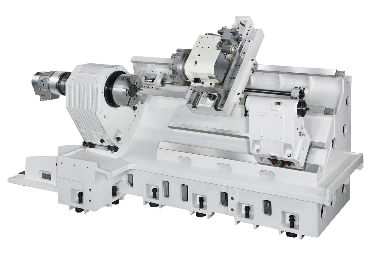 HANNSA YTH-121100 Heavy Duty CNC Lathe / Box Ways on 2 Axes