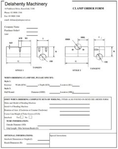 Clamp Die: High-quality Tube Bending & End-forming Tool Sets