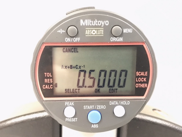 COMAC Digital Radius Gauge | Measuring Device