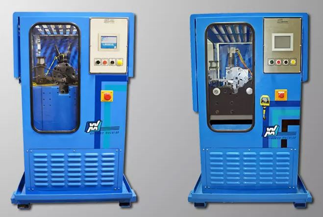 WAUSEON 1300 Series Hydraulic Six Stroke End Former Machine