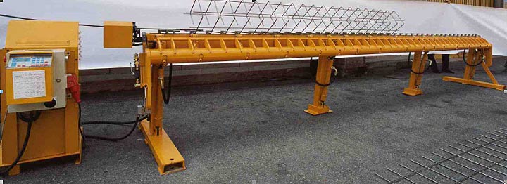 OSCAM Fixed & Adjustable-arm Mesh Bending Machine Range