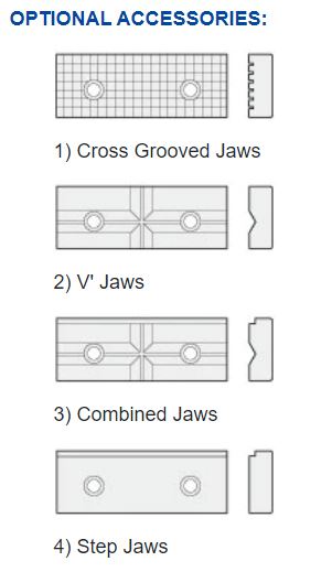 Multi-Power CNC Super Vice HPAQ-160, 200, 250, 160L, 200L