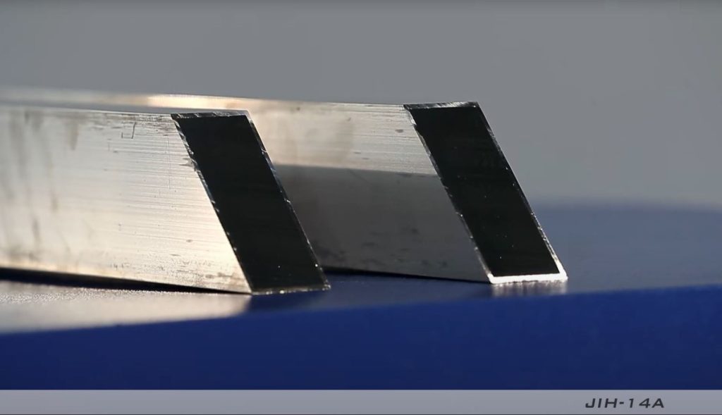 JIH 14 A/B Type 45° Double Blade Angular Sawing Machine Series