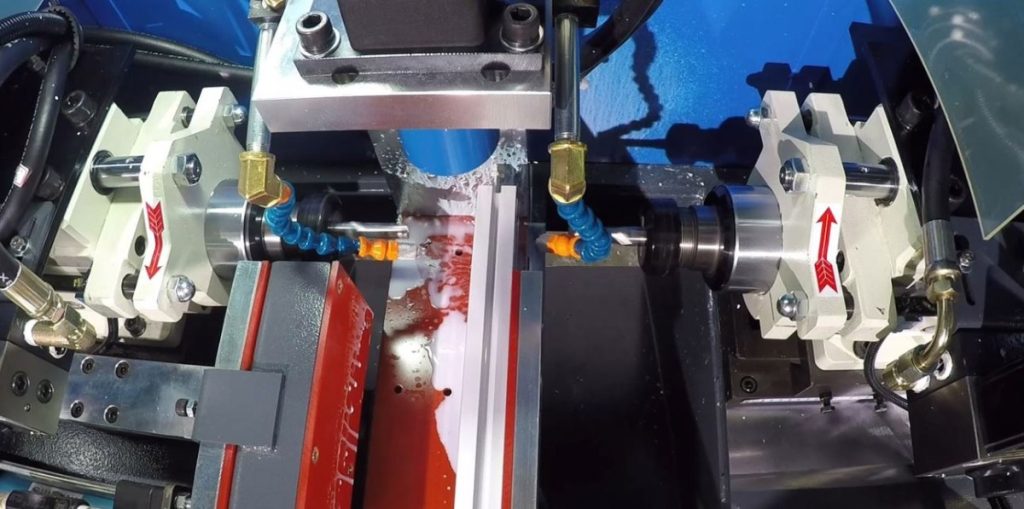 JIH-2D – Double Head Drilling Machine - Delahenty Machinery