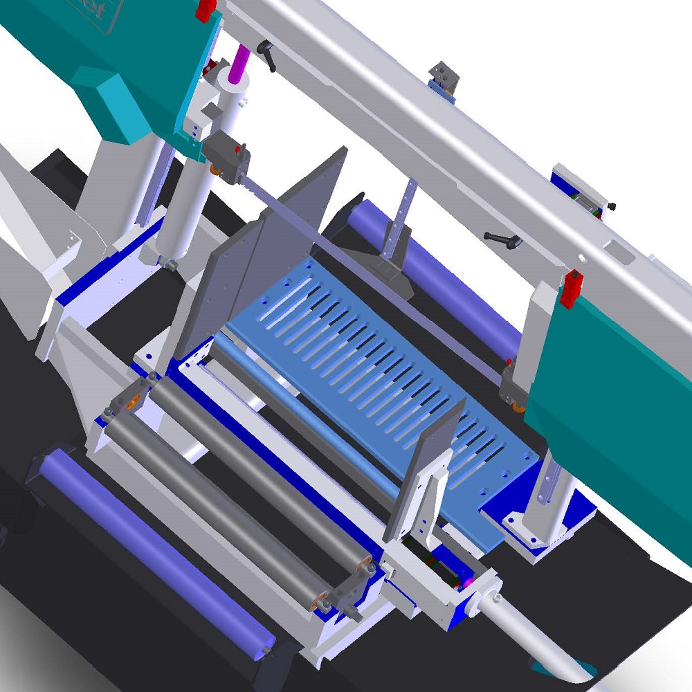 IMET - H650 Semiautomatic Double Column Straight Cut Bandsaw