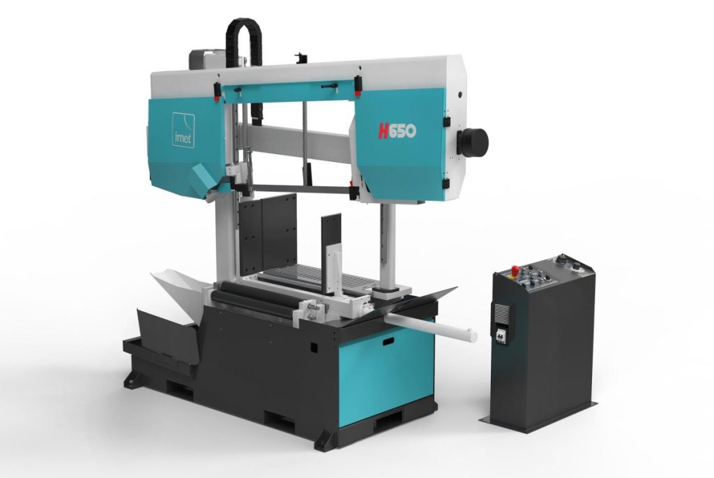 IMET - H650 Semiautomatic Double Column Straight Cut Bandsaw